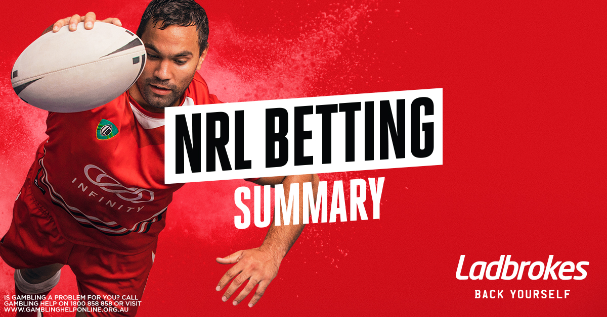 NRL Round 20 Betting Summary - Ladbrokes Blog