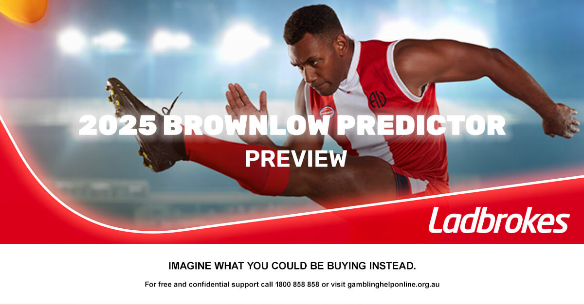 2025 Brownlow Medal Predictor Round 15 - Ladbrokes Blog